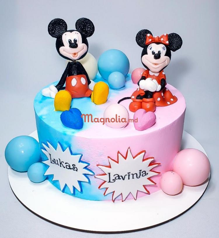 Tort cu Minnie+Mickey mouse 79503 | Magnolia.md Comandă Online, Comod ...