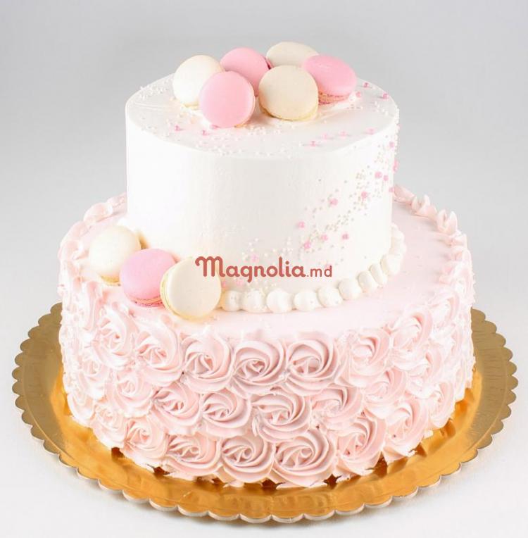 Tort cu macarons 64845 | Magnolia.md Comandă Online, Comod, Calitativ ...