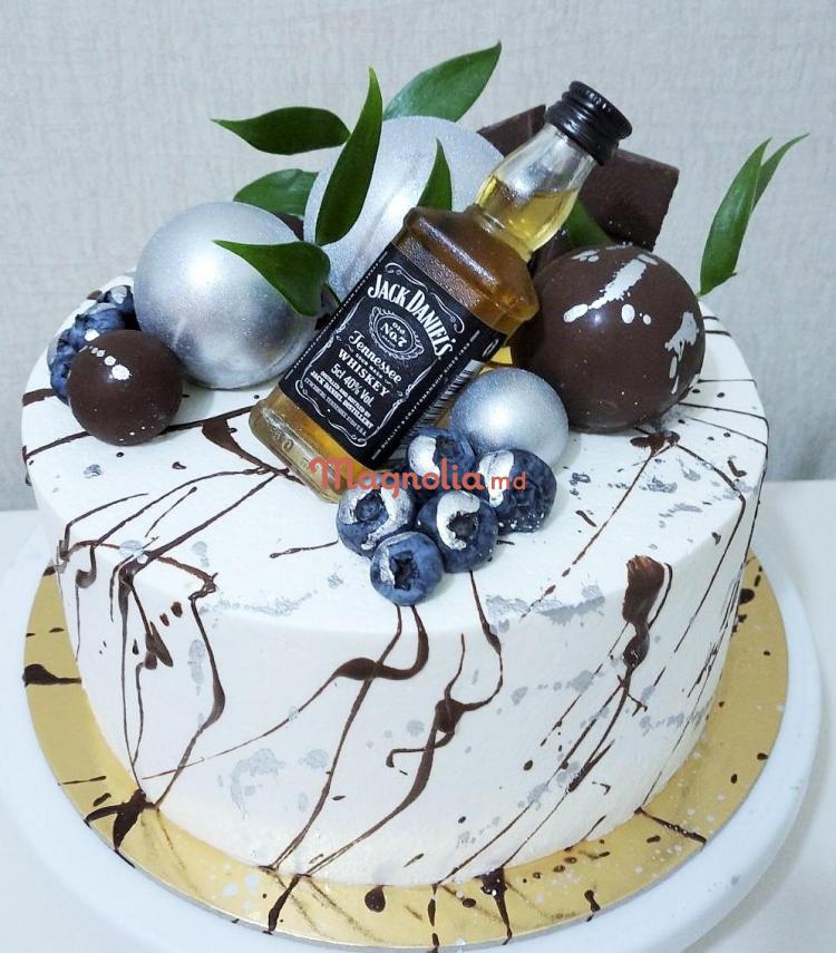 Tort cu jack daniels si bule 78037 | Magnolia.md Comandă Online, Comod ...