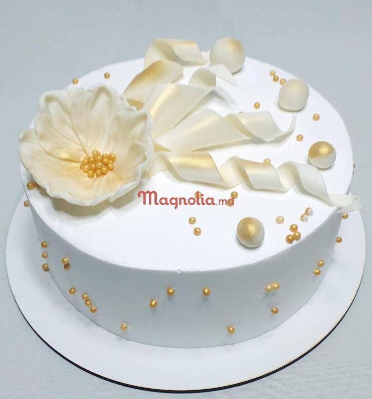 Tort cu Flori aurii 77241 | Magnolia.md Comandă Online, Comod ...